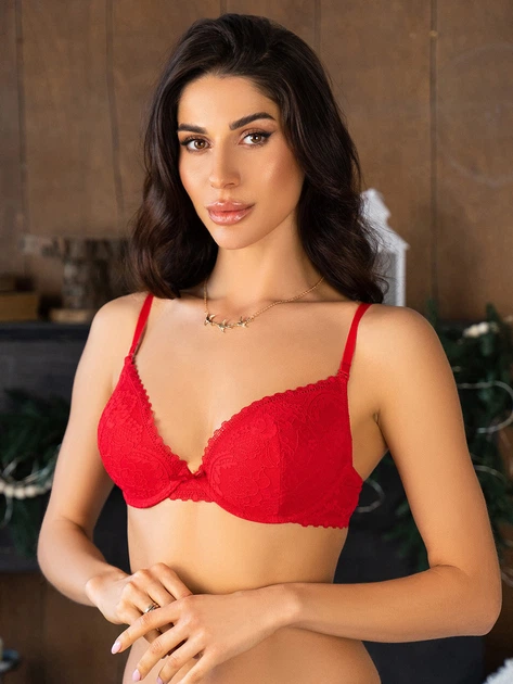 Бюстгальтер ISSA PLUS BL2-559 85D Красный (issa2007682327409) – в интернет-магазине ROZETKA ...