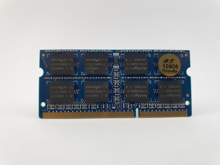 Оперативная память для ноутбука SODIMM Nanya DDR3 4Gb 1333MHz PC3 ...