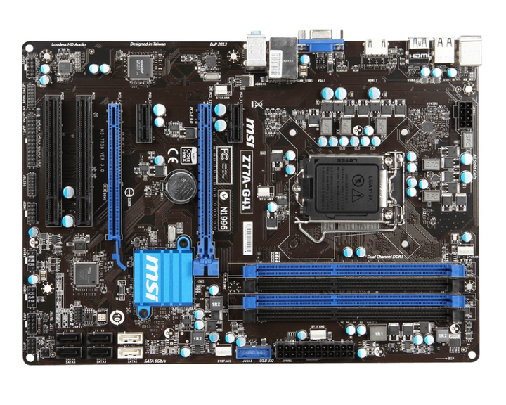 Материнская плата MSI Z77A-G41 LGA 1155 (Z77A-G41) Б/У – фото, отзывы ...