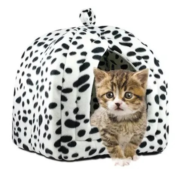 Мягкий флисовый домик для домашних питомцев собак и кошек Pet Hut с ...
