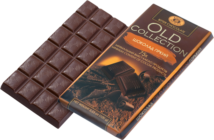 Шоколад Бисквит-шоколад Old Collection Горький 100 г (4820026672373 ...