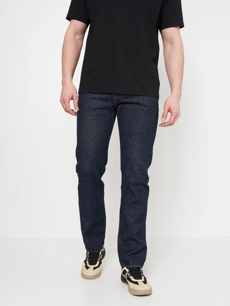 Джинсы Regular Fit мужские Levi's 501 Original Fit 00501-3377 32-34 Dark Indigo Rinse Blue ...