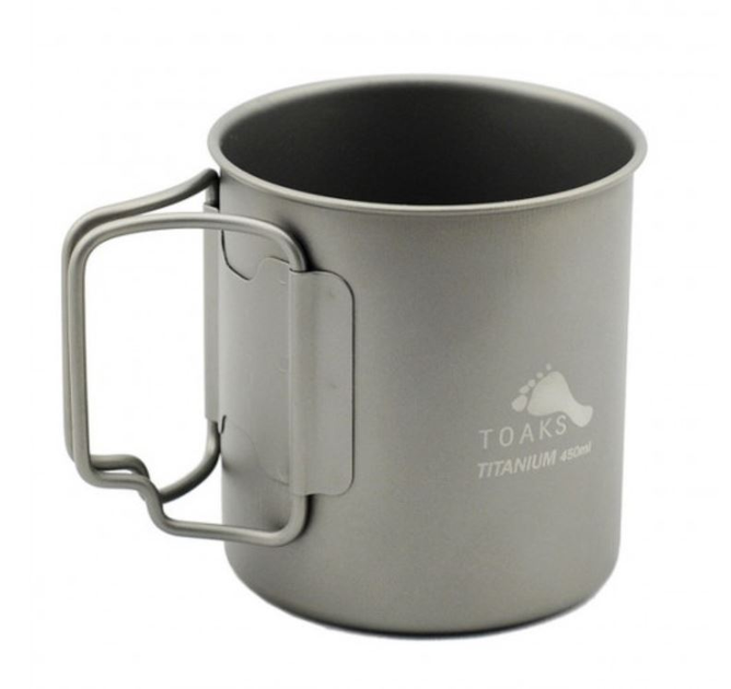 Кружка титановая Toaks Titanium 450 мл с чехлом – фото, отзывы ...