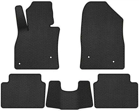 EVA коврики EVAtech в салон авто Mazda 6 (GJ) 2012+ 3 поколения Combi USA 5 шт Black ...