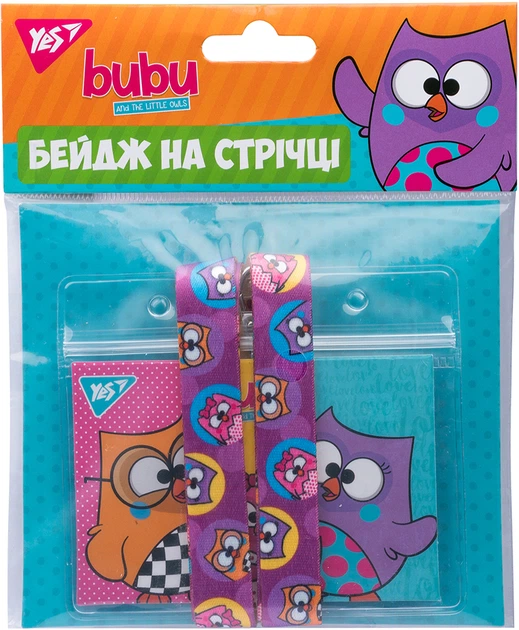 Бейдж YES Bubu на ленте (940231) (5056137172948) – фото, отзывы ...