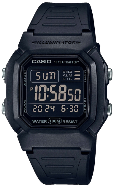 Мужские часы CASIO W-800H-1BVES – купить онлайн на ROZETKA