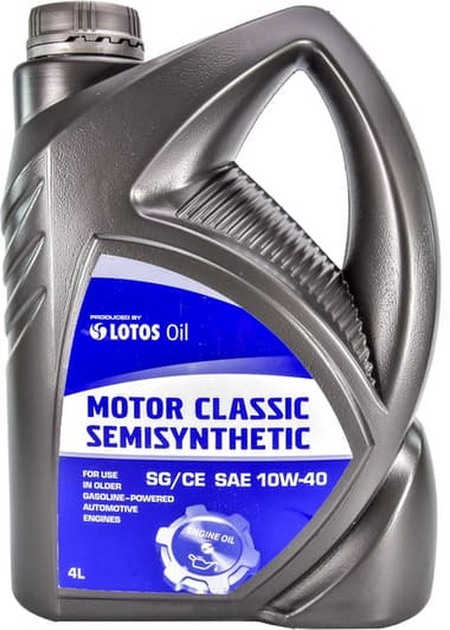 Масло моторное полусинтетическое LOTOS MOTOR CLASSIC SEMISYNTHETIC SG ...