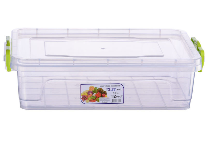 Контейнер плоский Ал-Пластик Elit №3 (3.0л) – фото, отзывы ...