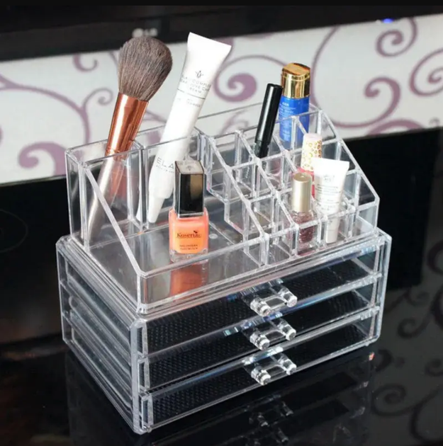 Органайзер для косметики та дрібниць Акриловий Cosmetic Storage Box ...