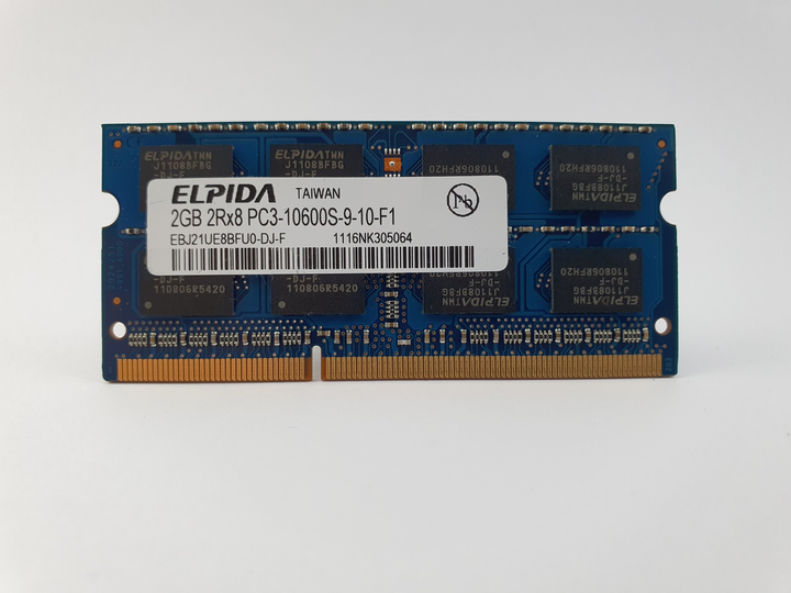 Оперативная память для ноутбука Sodimm Elpida Ddr3 2gb 1333mhz Pc3