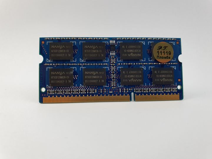 Оперативна память для ноутбука Sodimm Nanya Ddr3 2gb 1333mhz Pc3