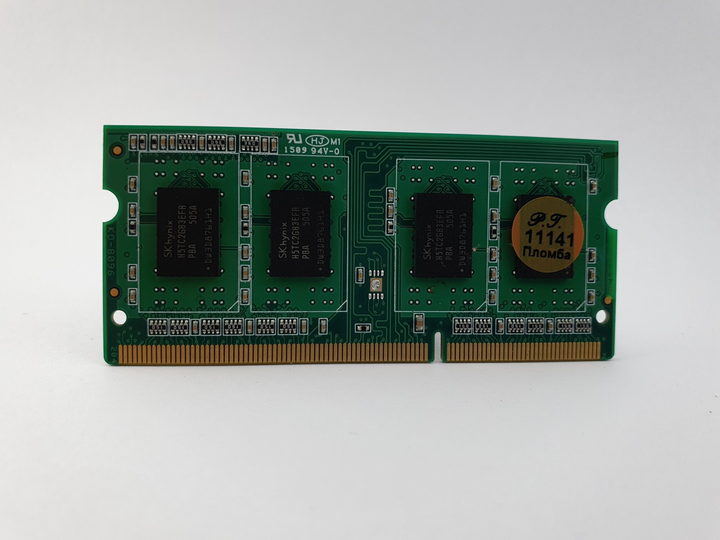 Оперативная память для ноутбука Sodimm Zion Ddr3 2gb 1600mhz Pc3 12800s