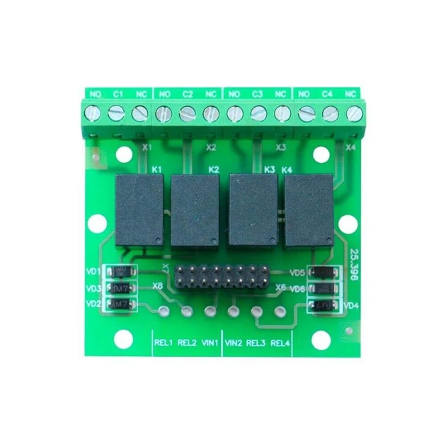 Модуль расширения на 4 релейных выхода M-OUT4R для ППК Tiras PRIME – фото, отзывы ...