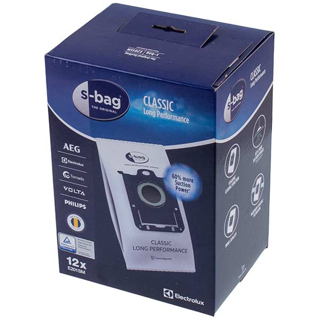 Набор мешков S-BAG E201SM для пылесоса Electrolux 9002560994 – фото ...
