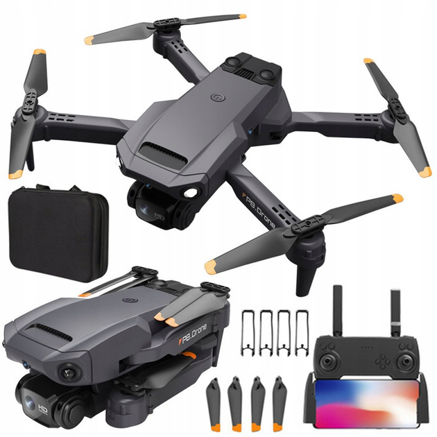 Квадрокоптер - дрон Drone P8 з 4K коптер камерою, FPV, обхід перешкод ...