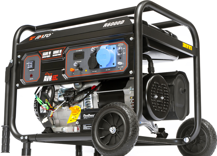 Генератор бензиновий Rato R6000 L2 5 5 6 кВт Avr електричний пуск
