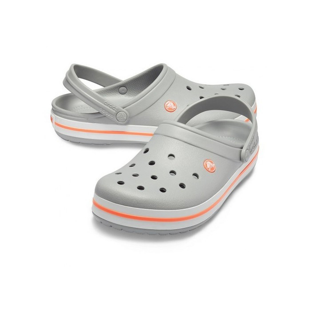 Кроксы Crocs Crocband Light Grey/Bright Coral M5-W7 37 р. от продавца ...