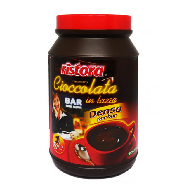 Горячий шоколад Ristora Cioccolato Denza Bar 1 кг в банке от продавца ...