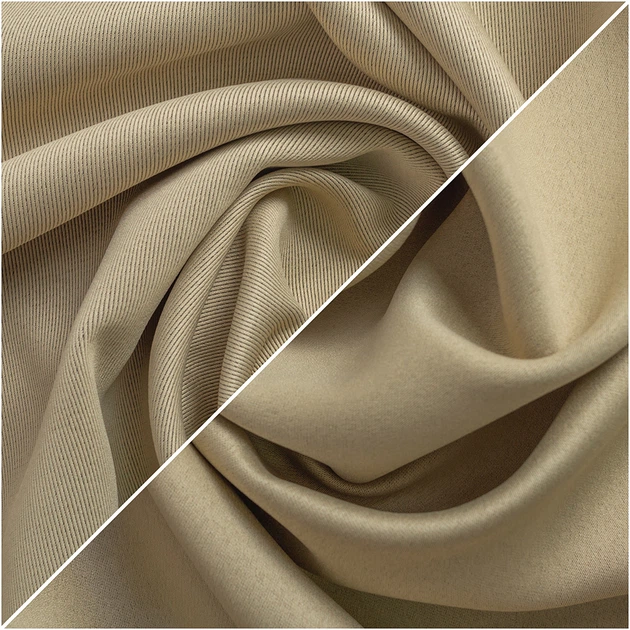 Комплект Штор из Блекаут CROSS (196) Светло-бежевый 150х290 2 шт ...