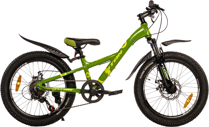 Велосипед Titan 20" Calypso 2023 Рама-10" Green-yellow (20TJA-004692 ...