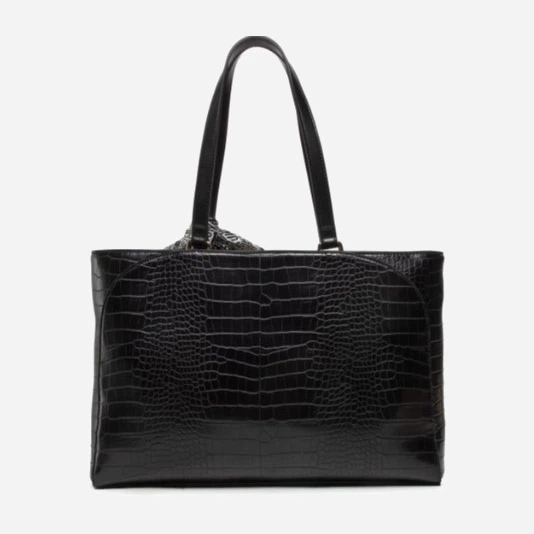 Сумка шоппер женская Love Moschino Borsa Pu St.Croco+Pu Nero ...