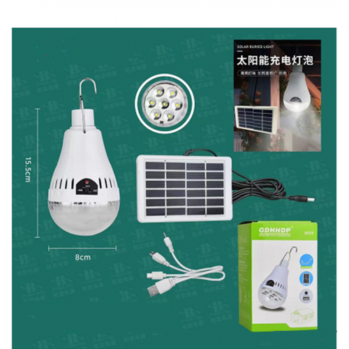 Кемпинговая лампа Bailong GD-6029 с micro USB Solar панель – фото ...