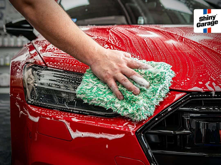 Величезна губка для миття авто Shiny Garage Wash Pad 17×23 см (SG000133 ...