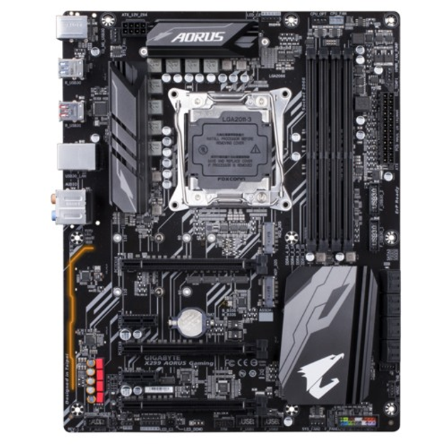 Материнская плата GIGABYTE X299 AORUS Gaming (X299 AORUS Gaming) Б/У ...