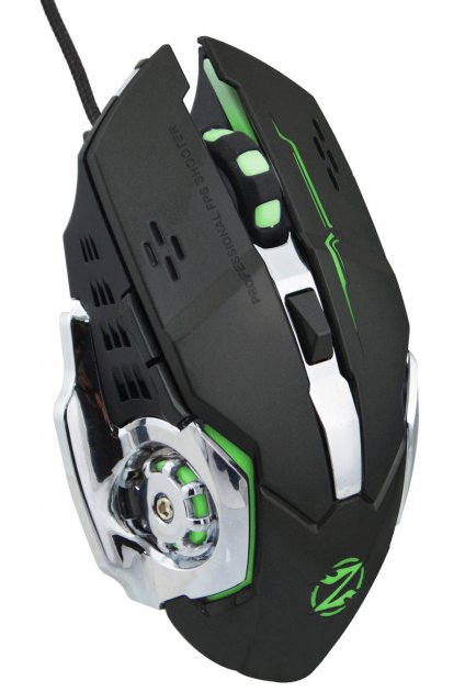 Игровая компьютерная геймерская проводная мышка Zornwee Z32 RGB 2400 ...