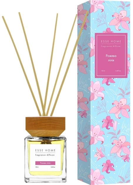 Аромадифузор ESSE Home Рожева лілія 100 мл – купить онлайн на ROZETKA