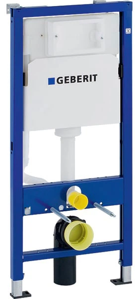 Инсталляция GEBERIT Duofix 458.103.00.1 с панелью слива Delta 50 115.119.21.1 хром + унитаз ...