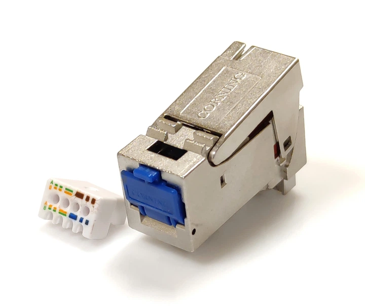 Модуль Corning RJ45 STP кат. 6А KeyStone XS500 FutureCom (CAXXSM-00104 ...