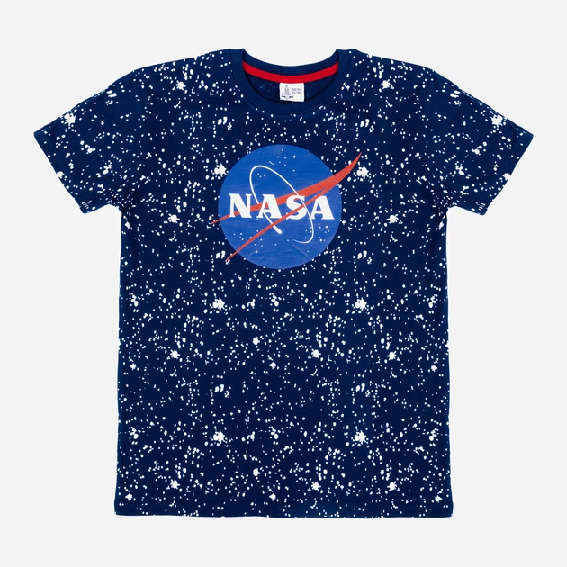 Подростковая футболка для мальчика Disney Nasa NASA 52 02 172/167 158-164 см Неве/Синий ...