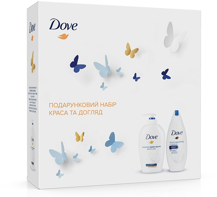 Подарочный набор для женщин "Красота и уход" Dove Подарочный набор для ...