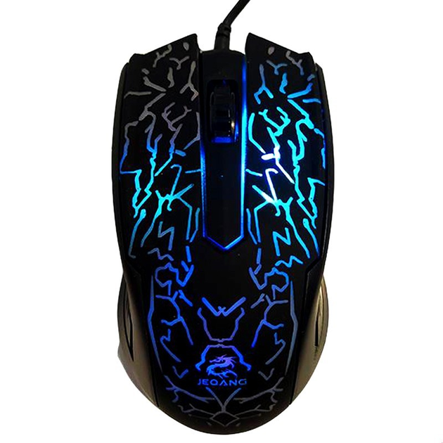 Мышь игровая компьютерная JEQANG JM-810 с RGB подсветкой, проводная ...