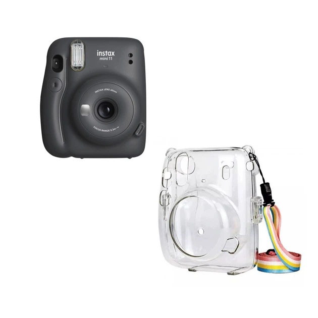 Камера моментального друку Fujifilm Instax Mini 11 Black / Чохол ...
