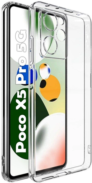 Панель BeCover для Poco X5 Pro 5G Transparent (BC_708823) – фото ...