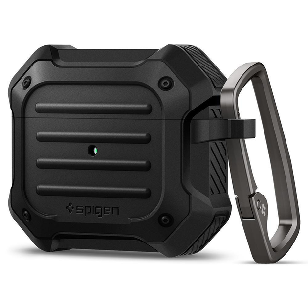 Чехол с карабином Spigen для AirPods 3 Tough Armor Black (ASD01987 ...
