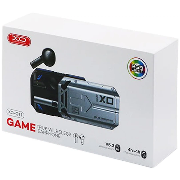 Безпровідні навушники TWS XO G11 Sword Rain Gaming Grey купить в интернет-магазине ROZETKA ...