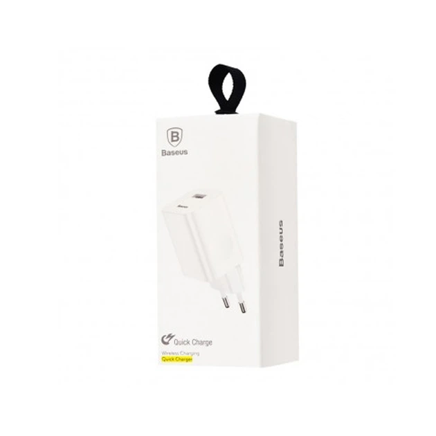 Сетевое зарядное устройство Baseus Charging Quick Charger White Белый (CCALL-BX02) – фото ...