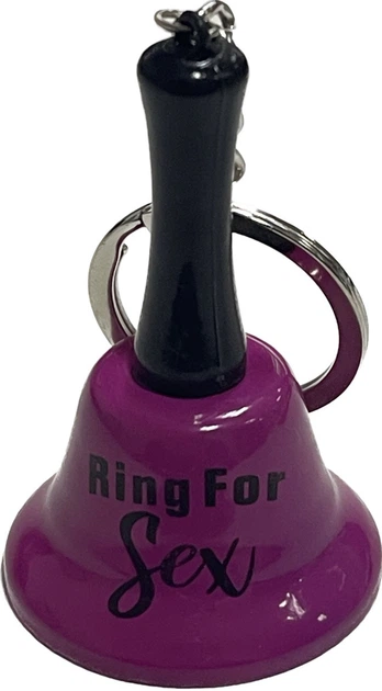Брелок колокольчик Ring For Sex 8957 3 8 см фиолетовый фото отзывы характеристики в интернет