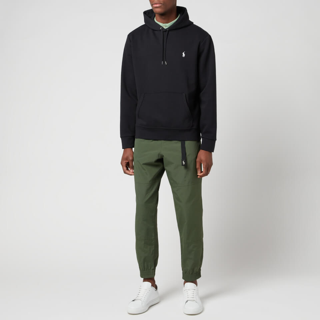 Мужское худи Polo Ralph Lauren Double Knit Hoodie Black XL – низкие ...
