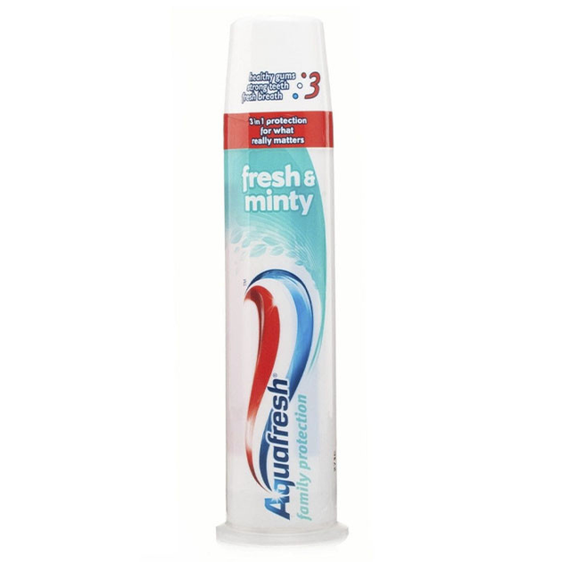 Зубная паста Aquafresh Fresh Minty с дозатором 100 мл от продавца ...