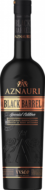 Коньяк Aznauri Black Barrel 5 лет выдержки 0.5 л 40% (4820189292258 ...