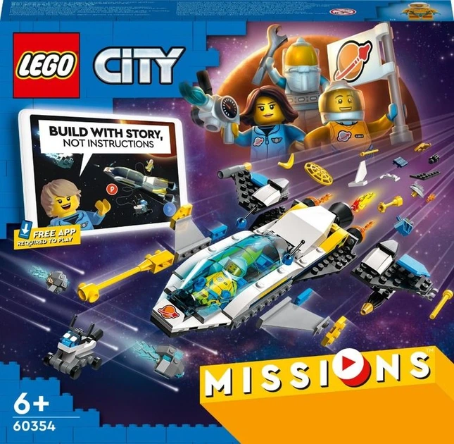 LEGO City Missions Космическая миссия для исследования Марса (60354 ...
