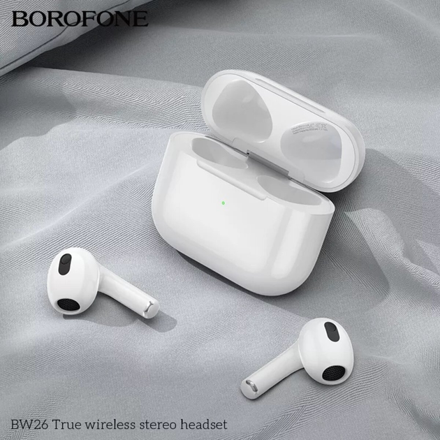 Наушники BOROFONE BW26 True wireless stereo headset White купить в ...