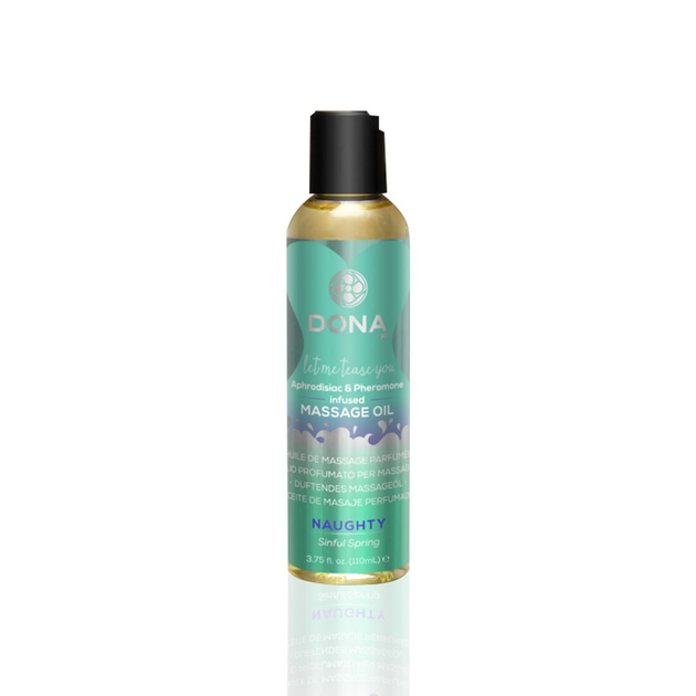 Масажне масло DONA Massage Oil NAUGHTY - SINFUL SPRING (110 мл) – в ...