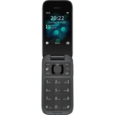 Телефон кнопочний розкладний Nokia 2660 Flip чорний – фото, отзывы ...