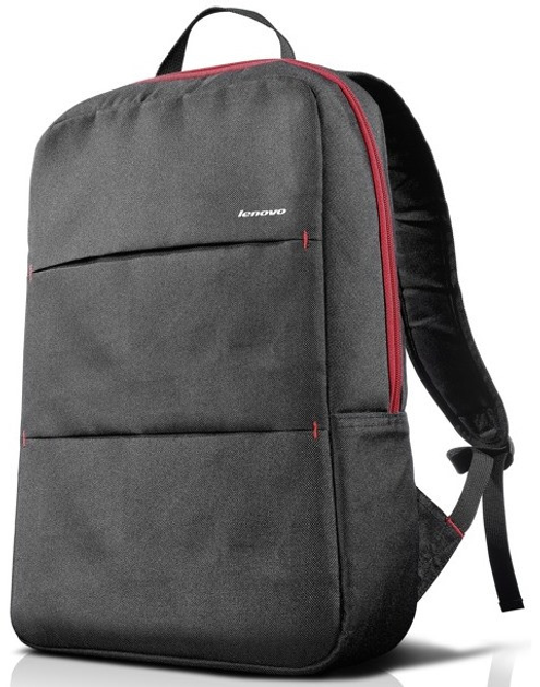 Тонкий рюкзак для ноутбука 15,6. Lenovo Simple Backpack черный (193484 ...