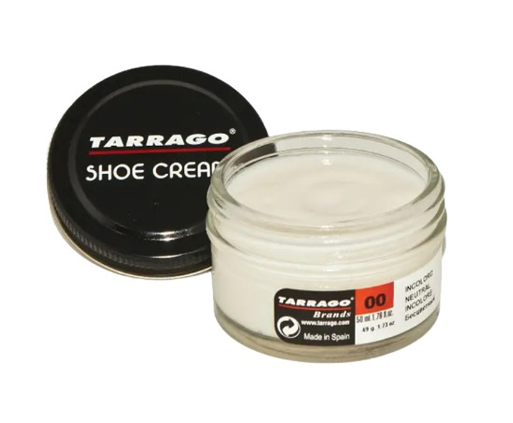 Крем для обуви из гладкой кожи Tarrago Shoe Cream 50 мл, бесцветный ...